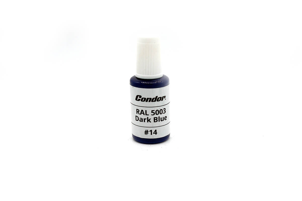 Condor Touch Up Paint - Dark Blue (RAL 5003) – Condor Cycles