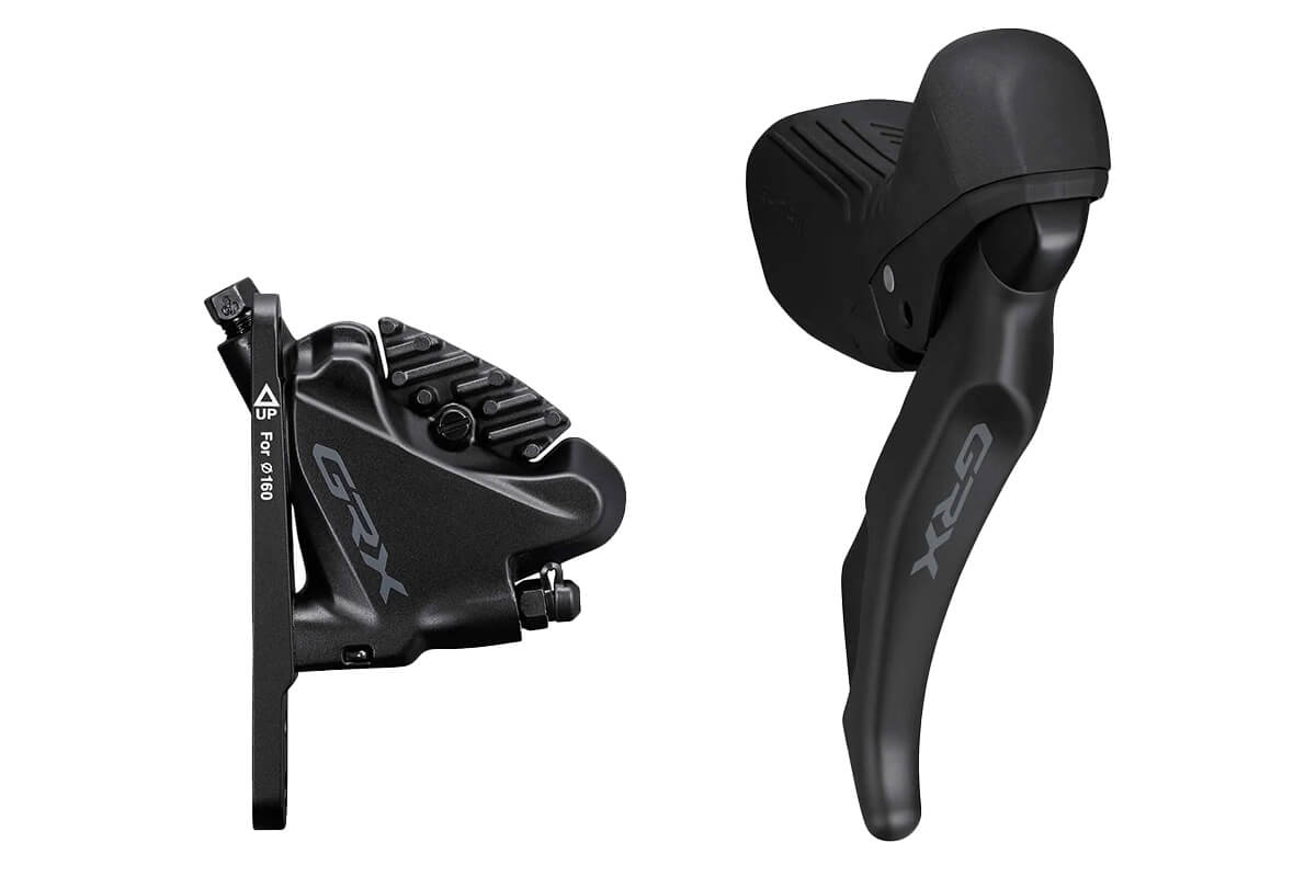 Shimano GRX-610 12-Speed STI Gear Lever & GRX-400 Brake Caliper Kit ...