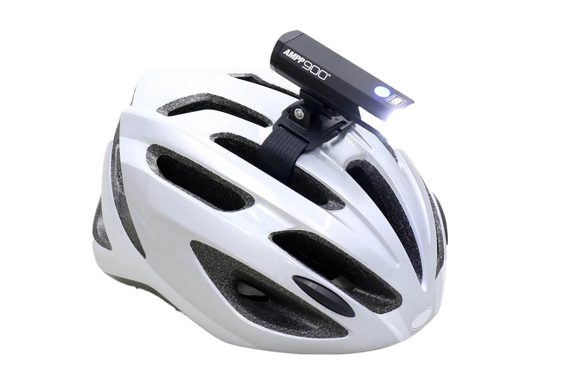Cateye AMPP 900 Front Light - Helmet Mount – Condor Cycles