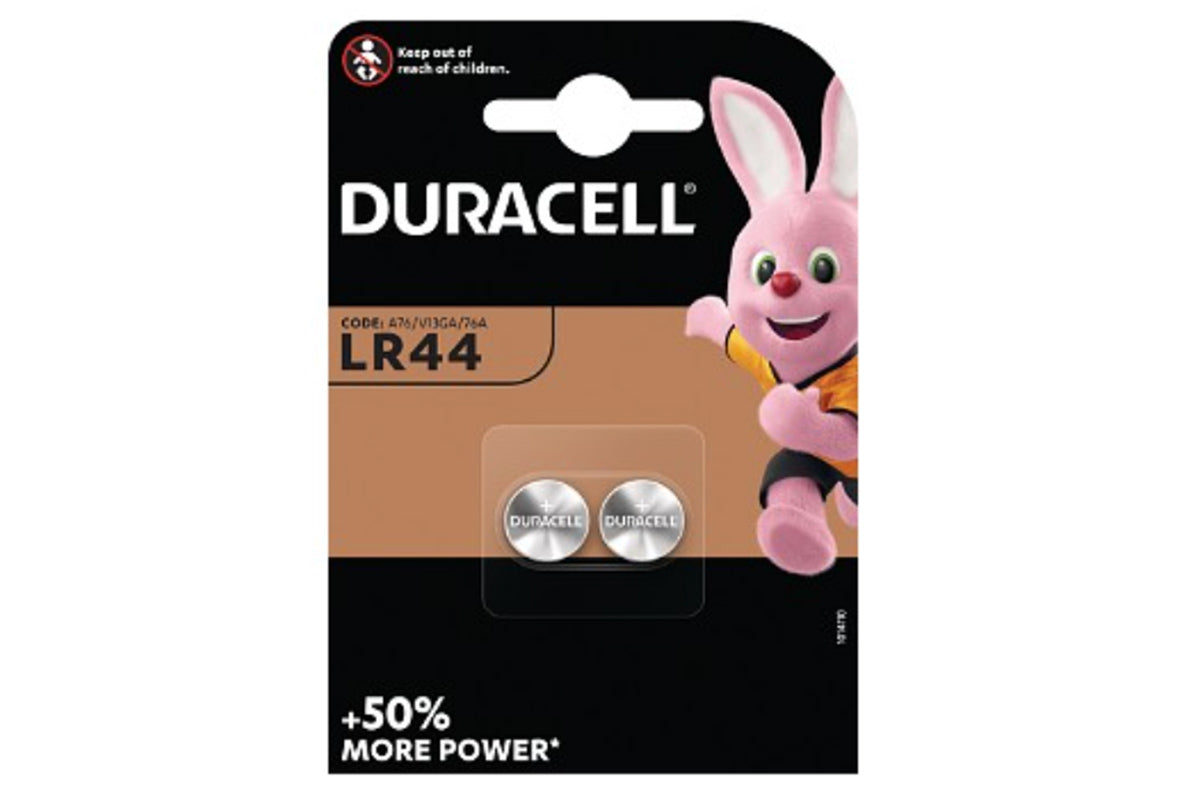 Duracell LR44 Cell Battery 2-pack – Condor Cycles