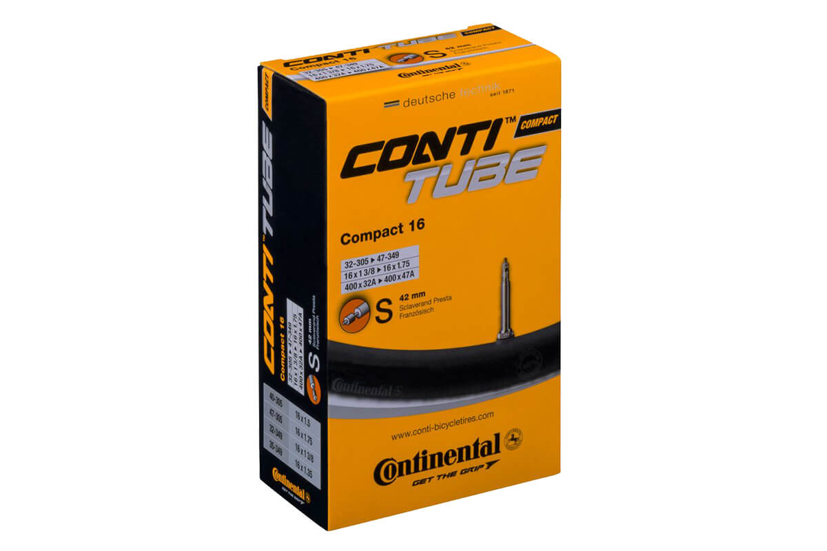 Continental Compact Presta Valve Inner Tube for Brompton – Condor Cycles