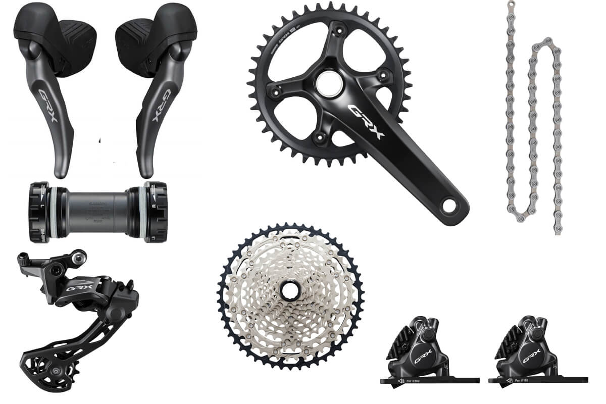 Shimano GRX 610 1x12-Speed Gravel Groupset – Condor Cycles