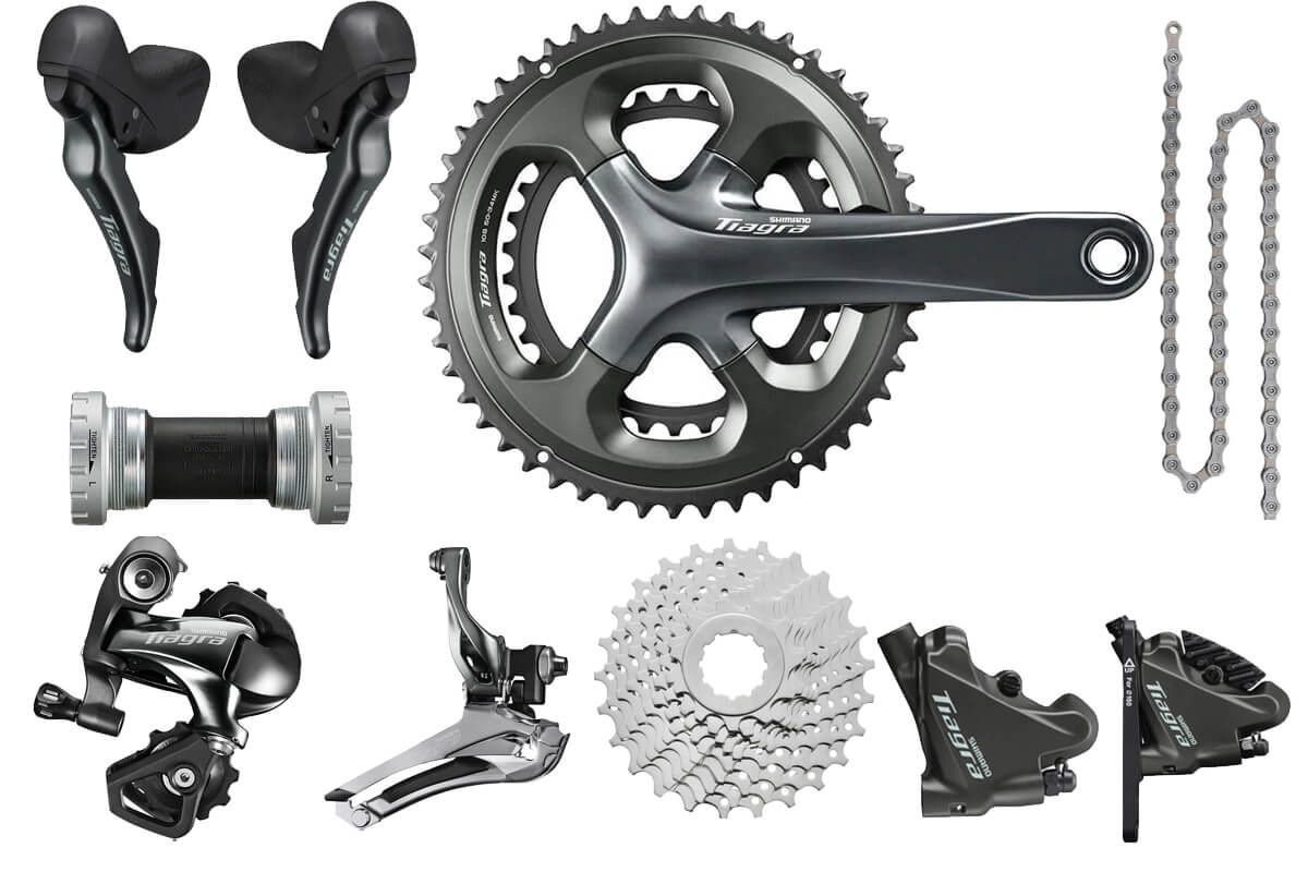 Shimano Tiagra Disc 4720 10-Speed Groupset – Condor Cycles
