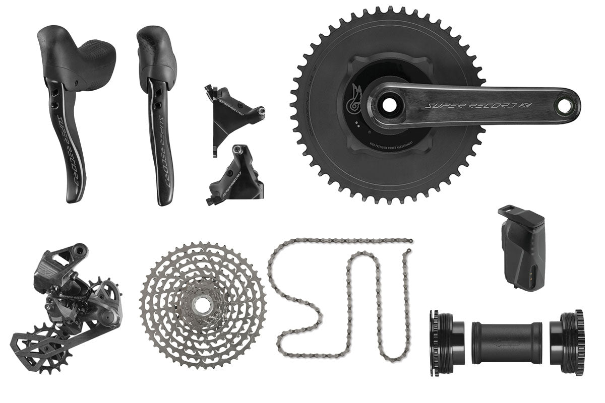 Campagnolo Super Record X 1x13-Speed Wireless Gravel Groupset with Pow ...